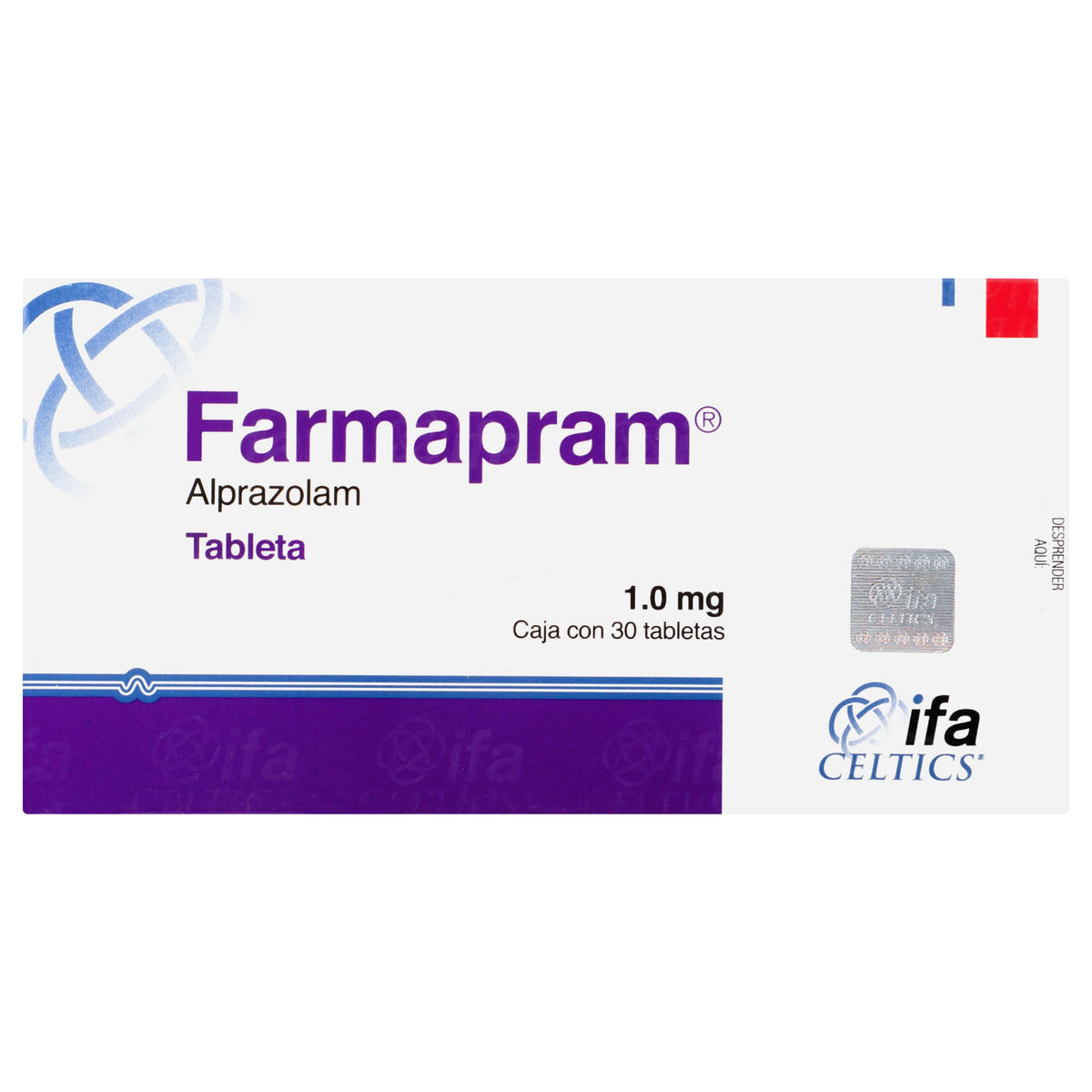 Farmapram 1 Mg Con 30 Tabletas – Farmacia Herrera