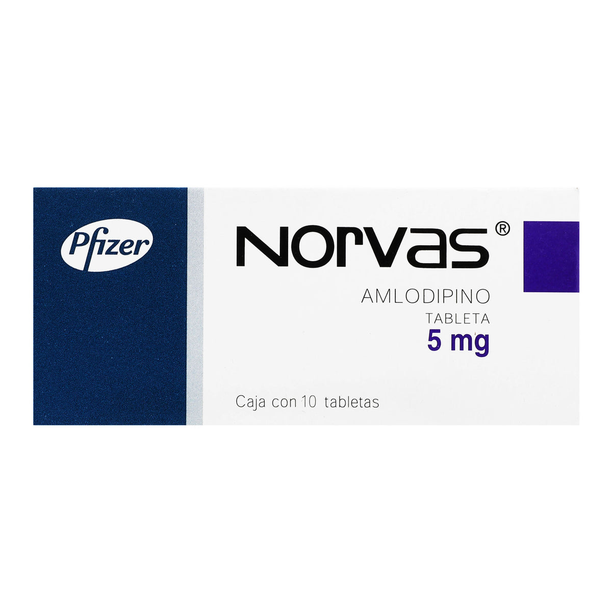 Norvas 5 Mg Con 10 Tabletas – Farmacia Herrera