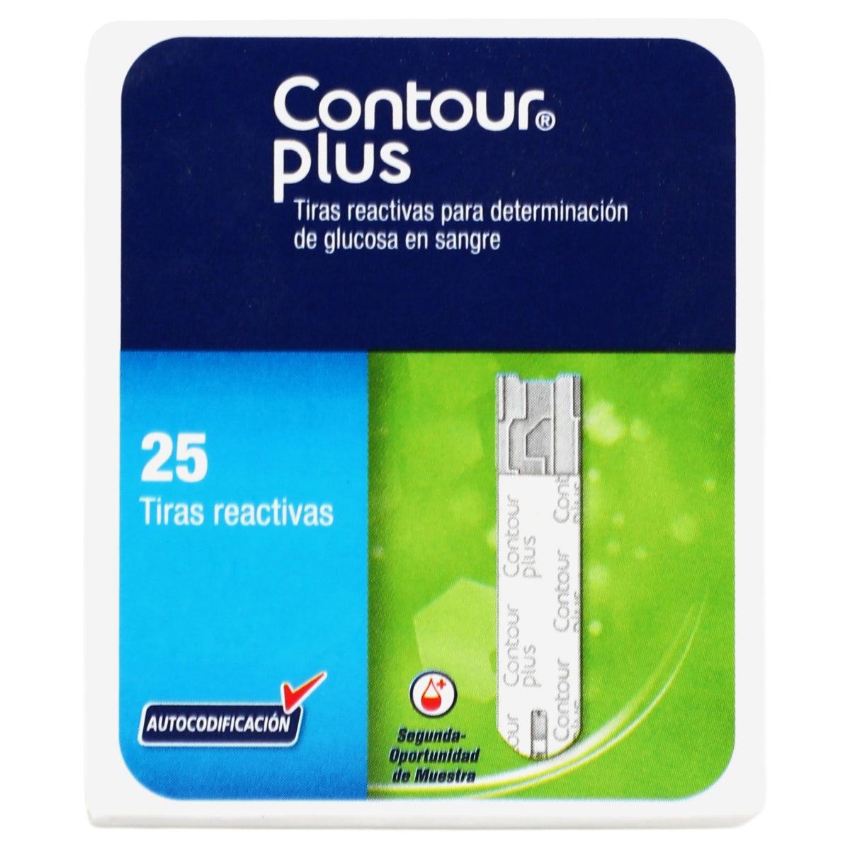 Contour Plus 25 Tiras – Farmacia Herrera