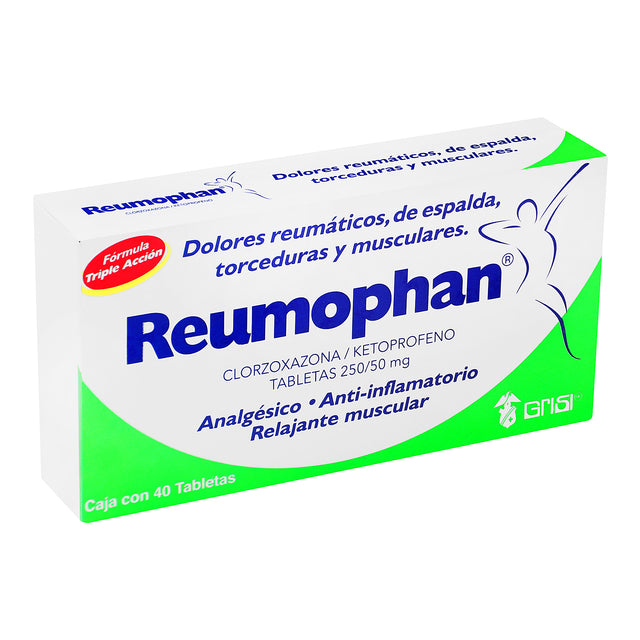 Reumophan 300 Mg Con 40 Tabletas – Farmacia Herrera