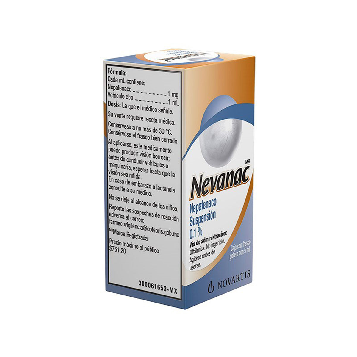 Nevanac 1.0 Mg / Ml 5.0 Ml – Farmacia Herrera