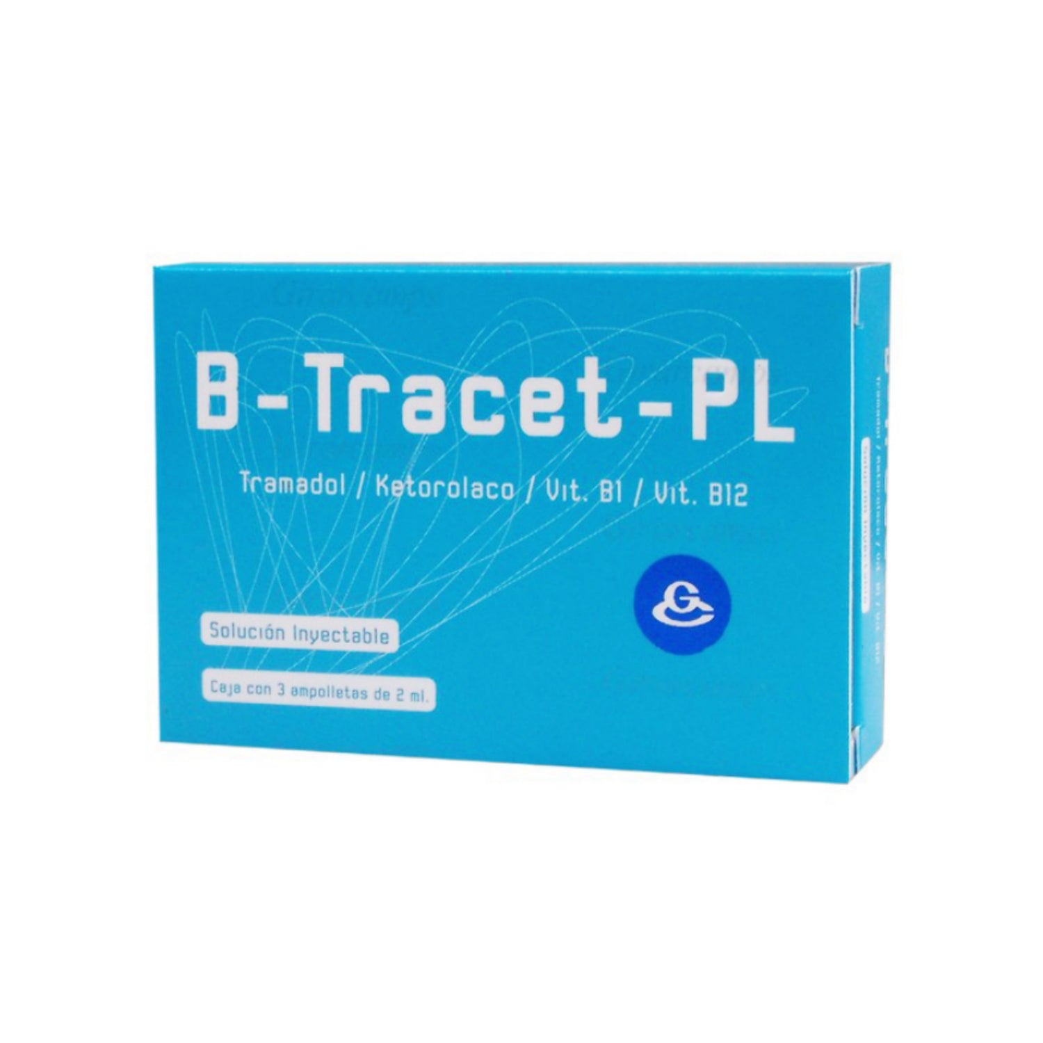Tramadol Paracetamol Vit B1 / B12 Btracet Pl Solución Inyectable 2 Ml ...